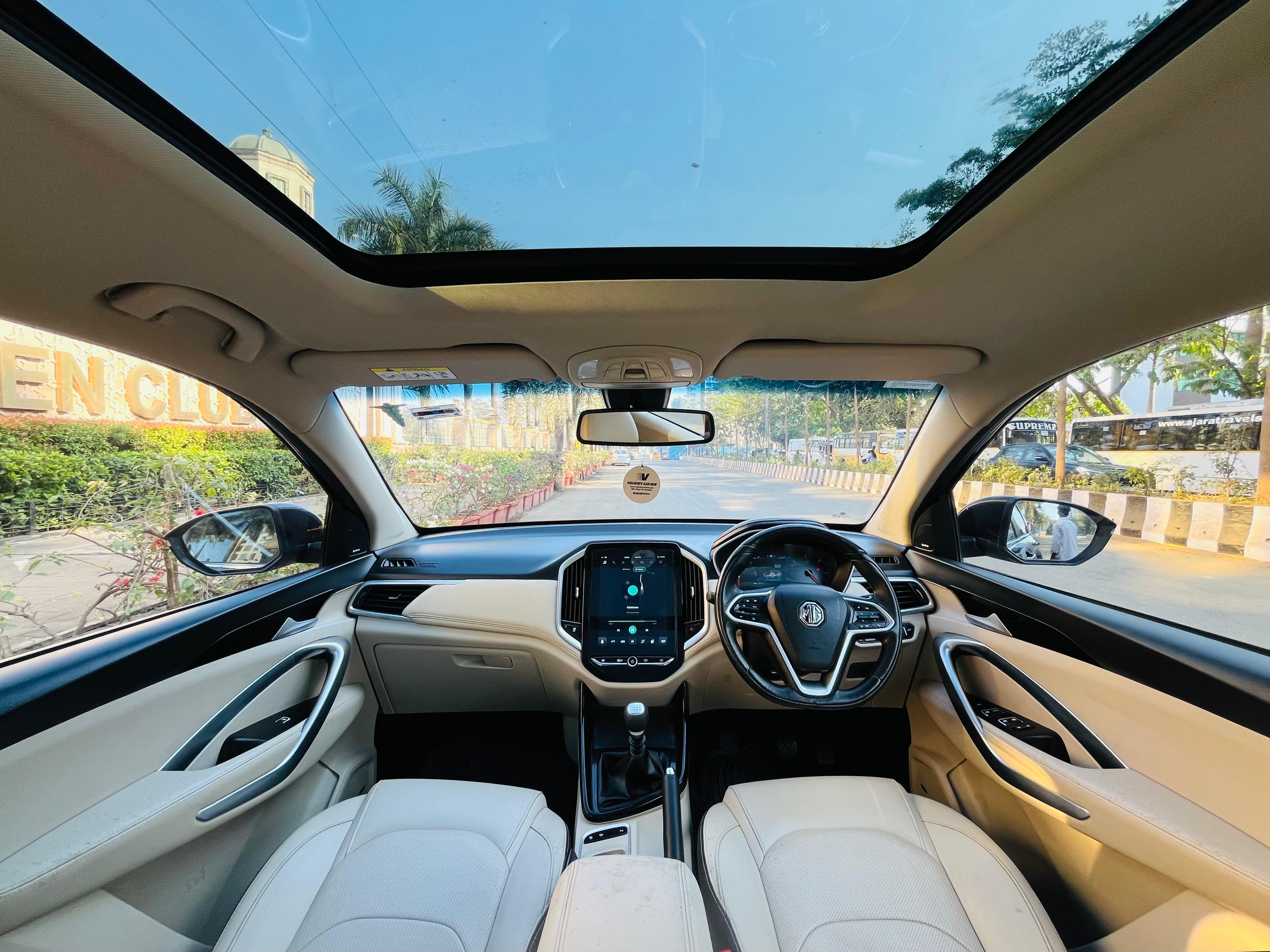 Buy Used MG Hector Hybrid Sharp MT of 2021 model @ 10,75,000 INR in ...