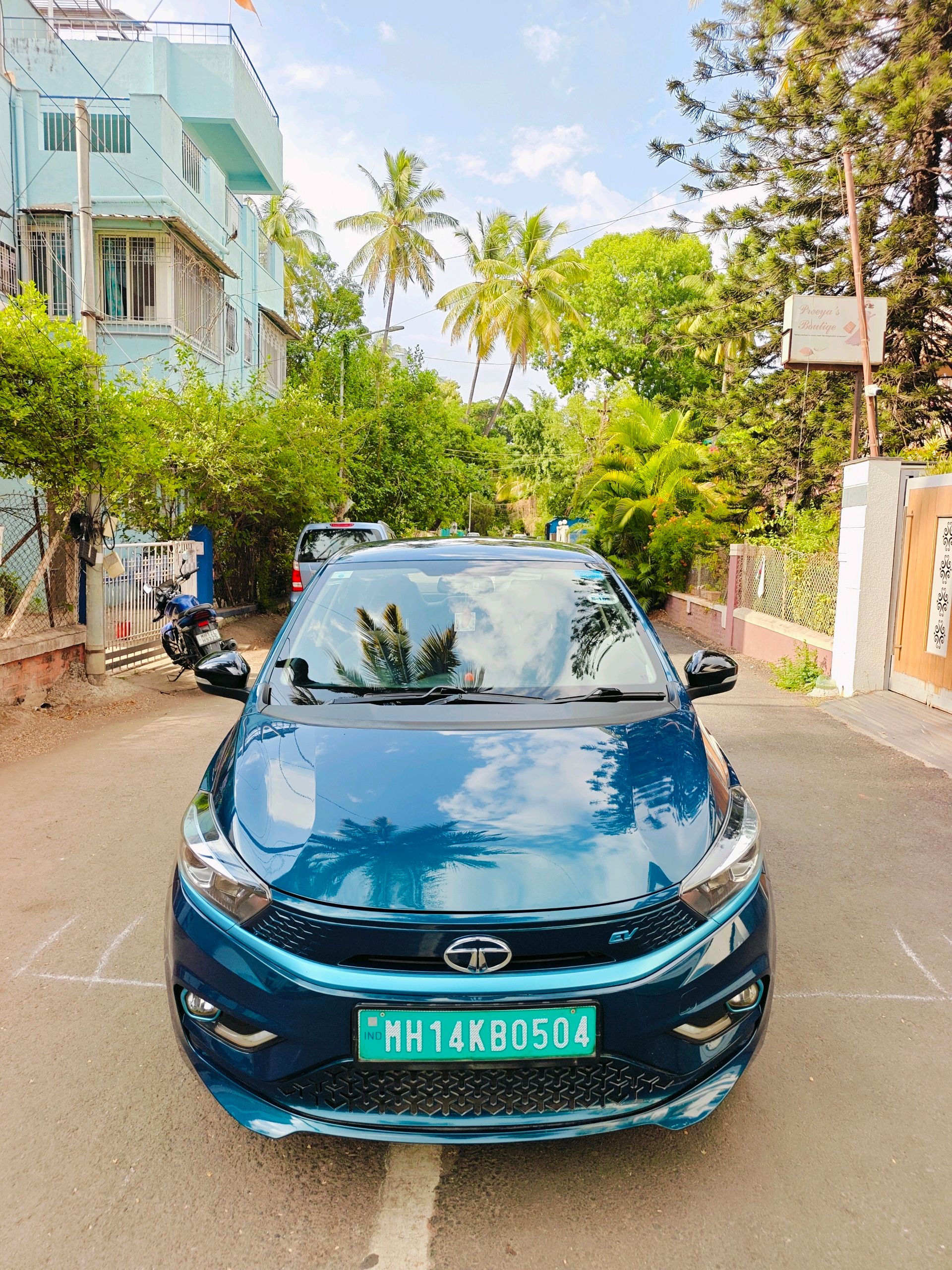 Used 2022 Tata Tigor EV Electric Automatic Car in Pune at ₹6 Lakh ...