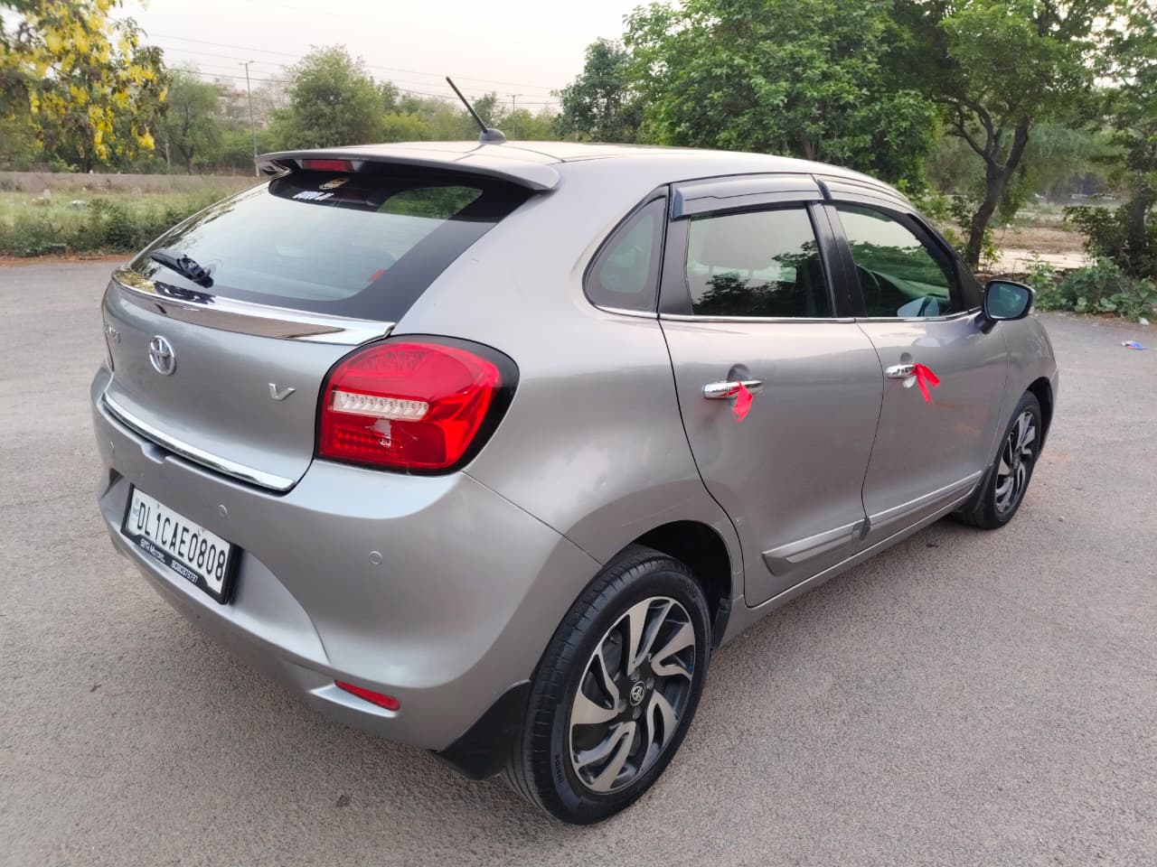 Buy Used Toyota Glanza V CVT of 2021 model @ 5,30,000 INR in Delhi ...
