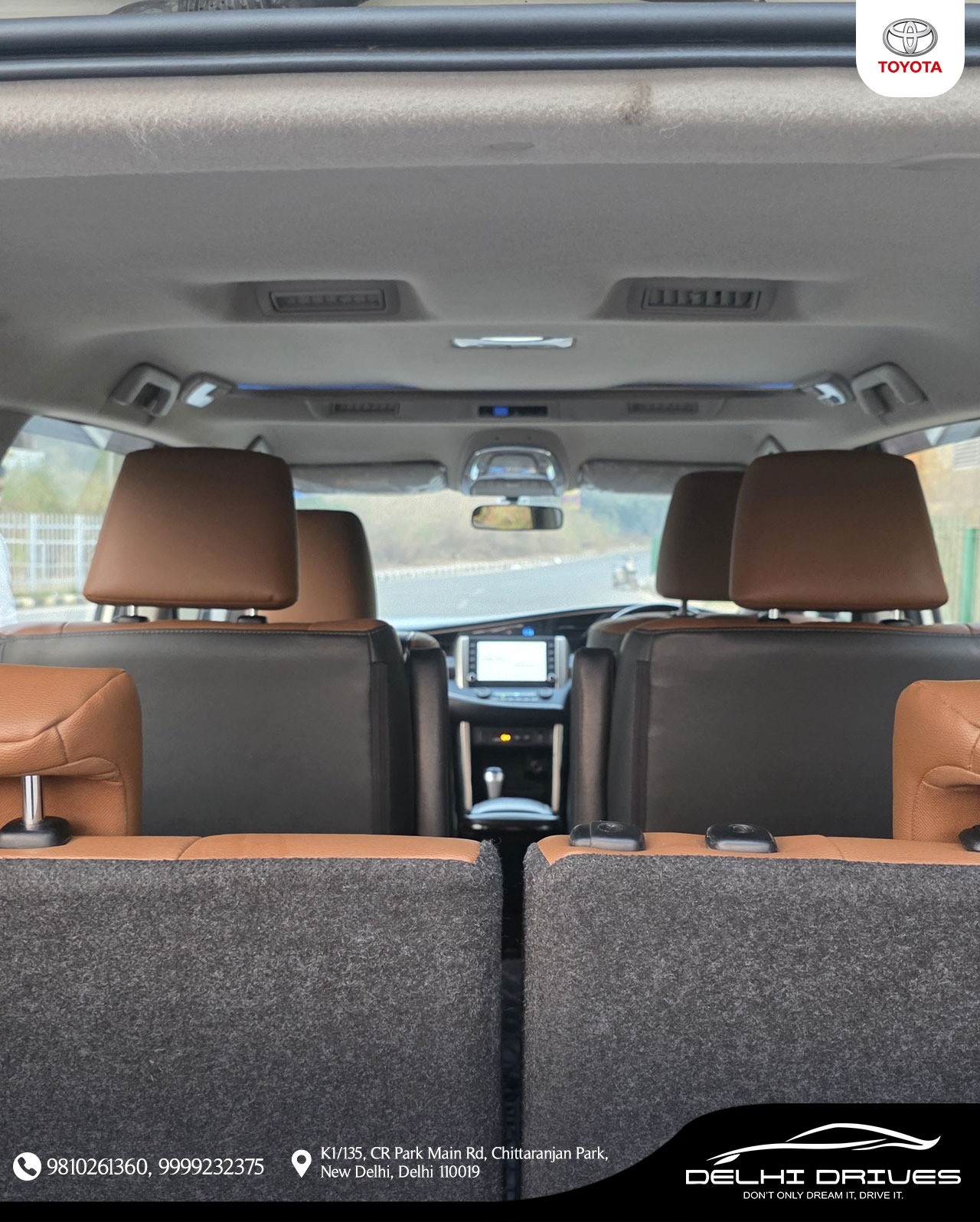 Buy Used Toyota Innova Crysta 2.7 ZX 7 STR AT of 2023 model @ 16,90,000 INR in Delhi - 4956381 ...