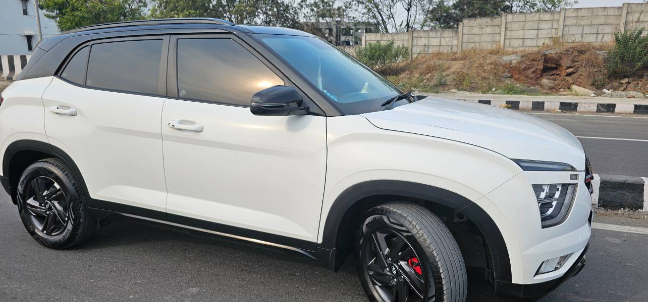 Used Hyundai Creta S Plus Knight Car in Pune, 2023 Model - Find Best ...