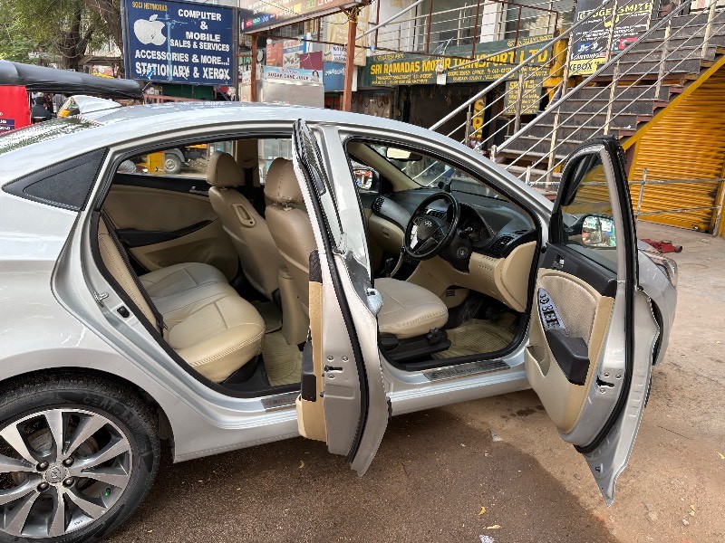 Buy Used Hyundai Verna 1.6 VTVT AT SX of 2017 model @ 6,00,000 INR in Hyderabad - 4881425 ...